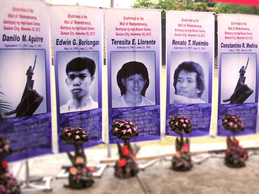 The Bulacan Martyrs of 1982 - Bantayog ng mga Bayani